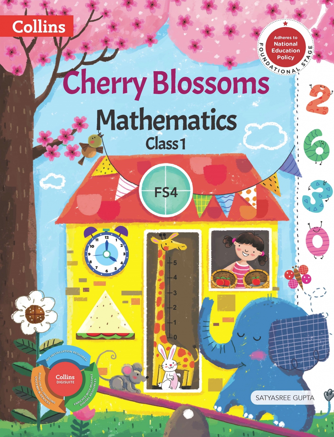 Cherry Blossoms Maths Workbook Foundation Stage 4 - Collins Learning