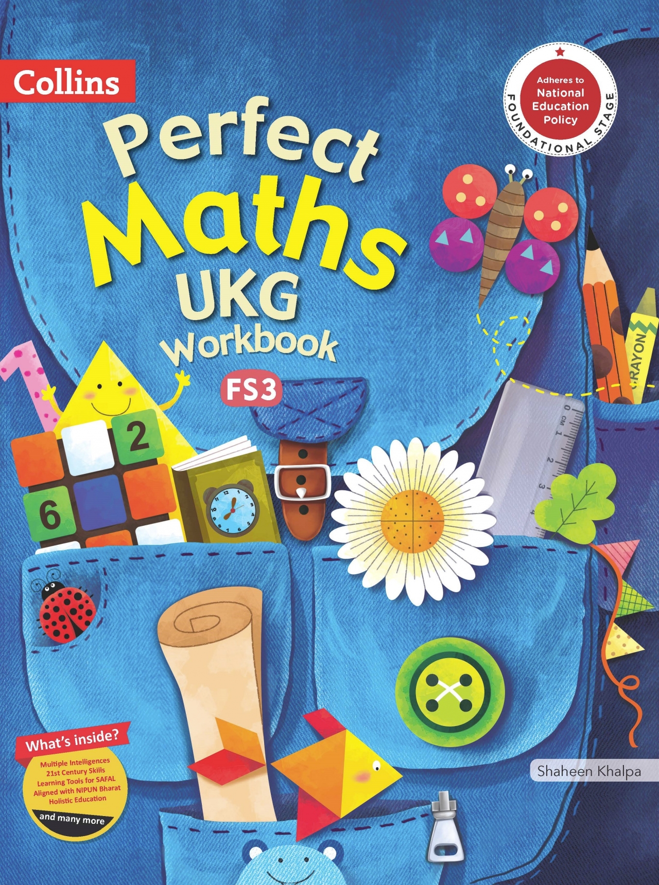 Perfect Maths Workbook Foundation Stage 3 (UKG) - Collins Learning
